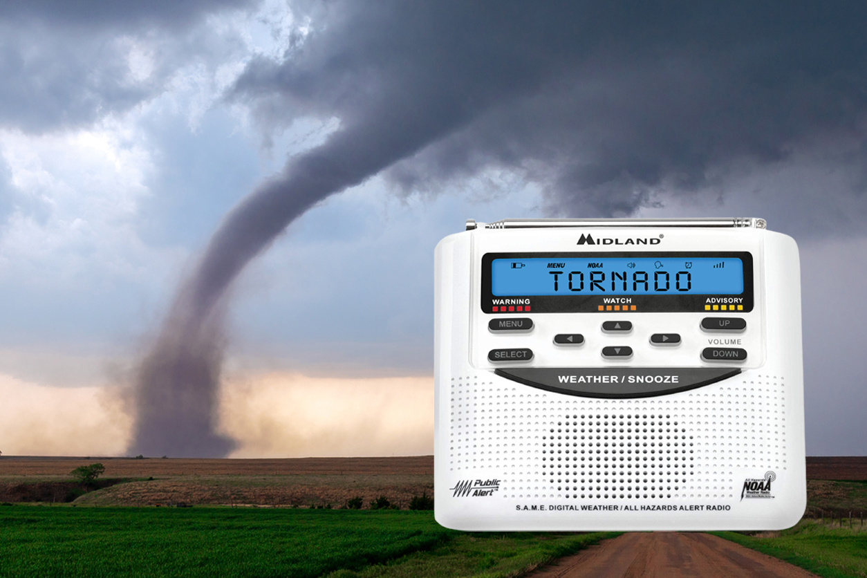 Midland NOAA Emergency Weather Alert Radio - Nuvera TechTrends